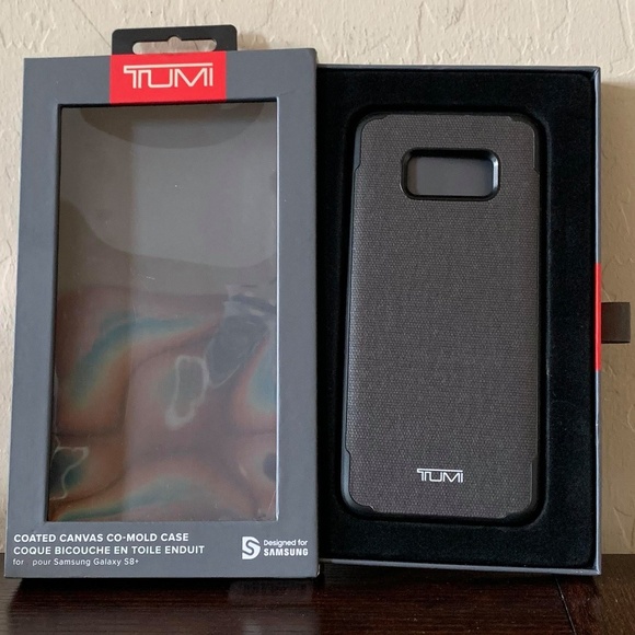 Tumi | Accessories | Tumi Canvas Case Phone Case For Samsung S8 Grey ...
